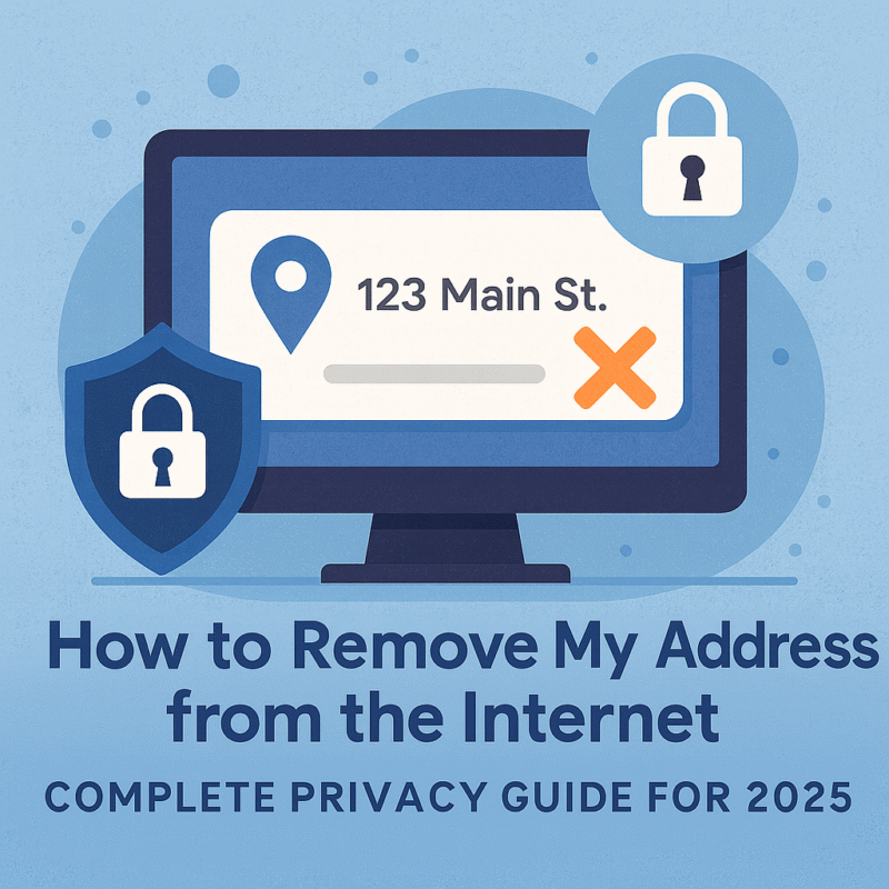 How to Remove My Address from the Internet: Complete Privacy Guide for ...