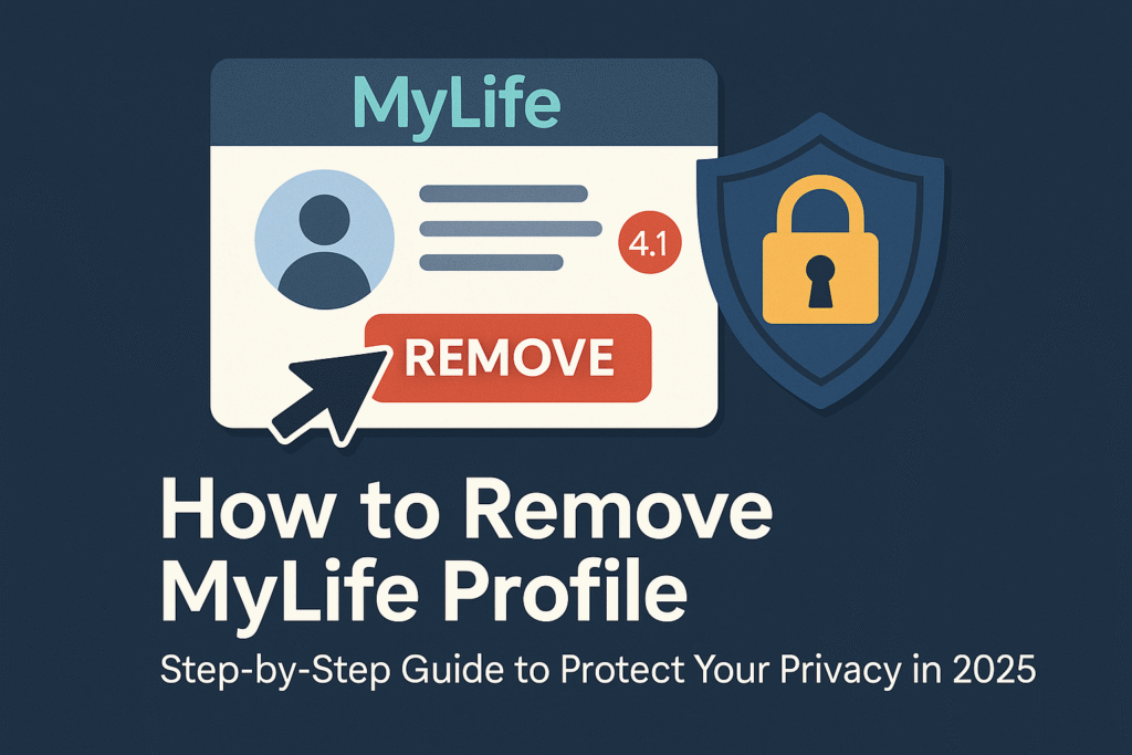 How to Remove MyLife Profile: Step-by-Step Guide to Protect Your Privacy in 2025 ...