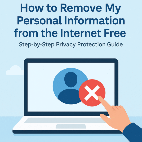 How to Remove My Personal Information from the Internet Free: Step-by ...